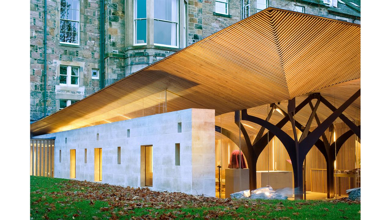 Chapel ceiling cladding | American Hardwood Export Council